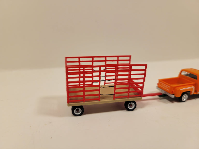 Hay Wagon Thrower Red 1/87 – Suprze Modelworks